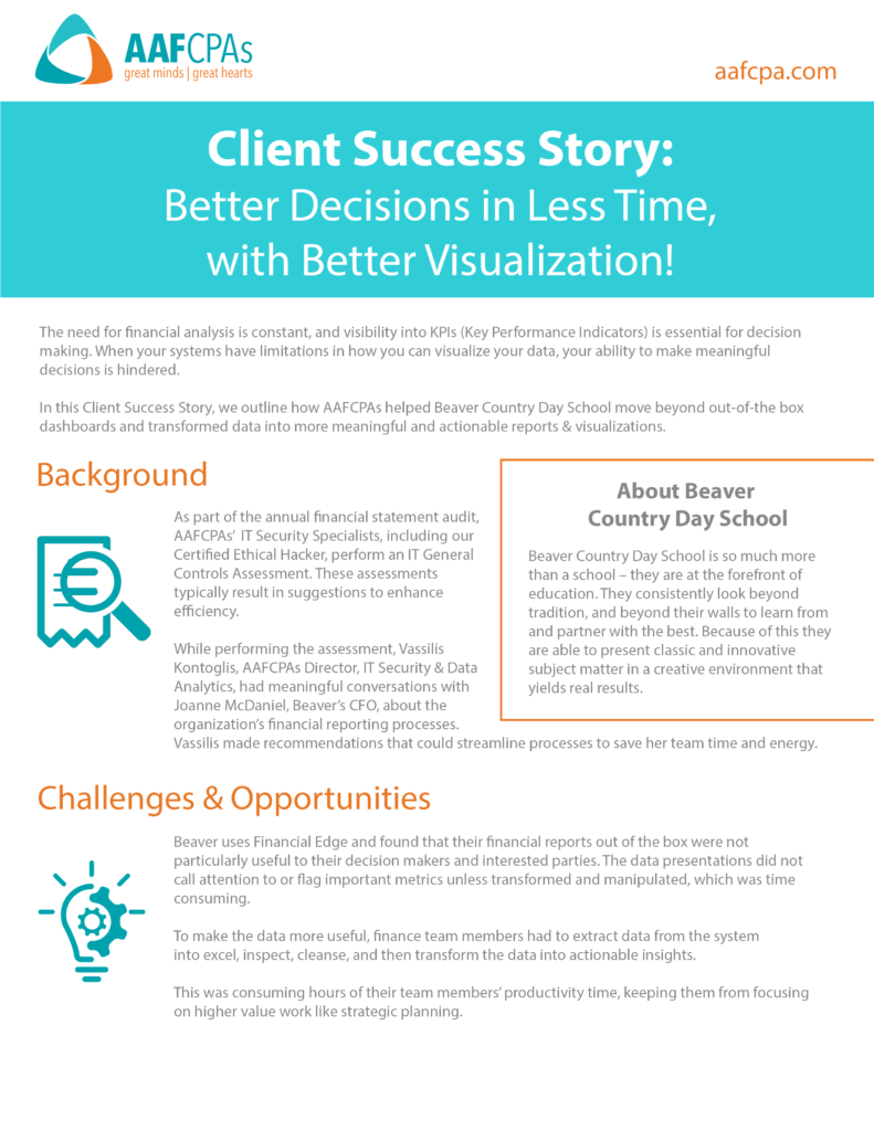 Client Success Story: Better Decisions in Less Time, with Better ...
