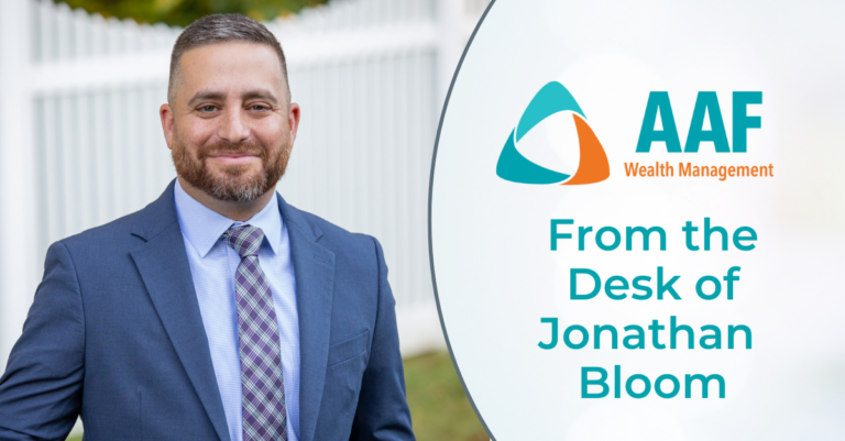 From the Desk of Jonathan Bloom - AAFCPAs